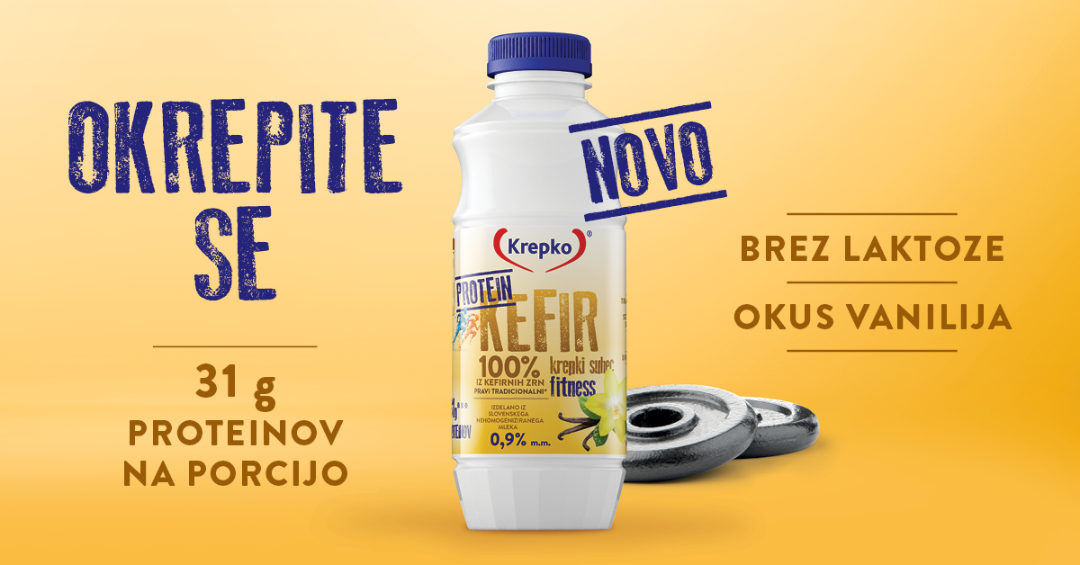 OKREPITE SE - Kefir Krepki suhec s proteini